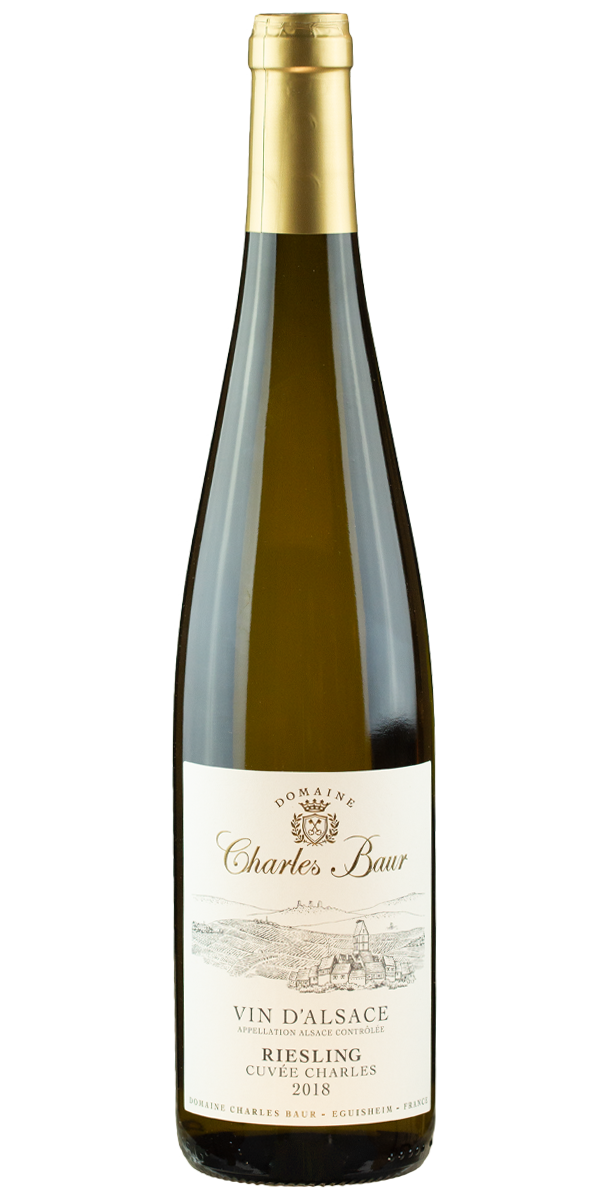 Domaine Charles Baur, Cuvee Charles Riesling 2018 - Fra Frankrig ...